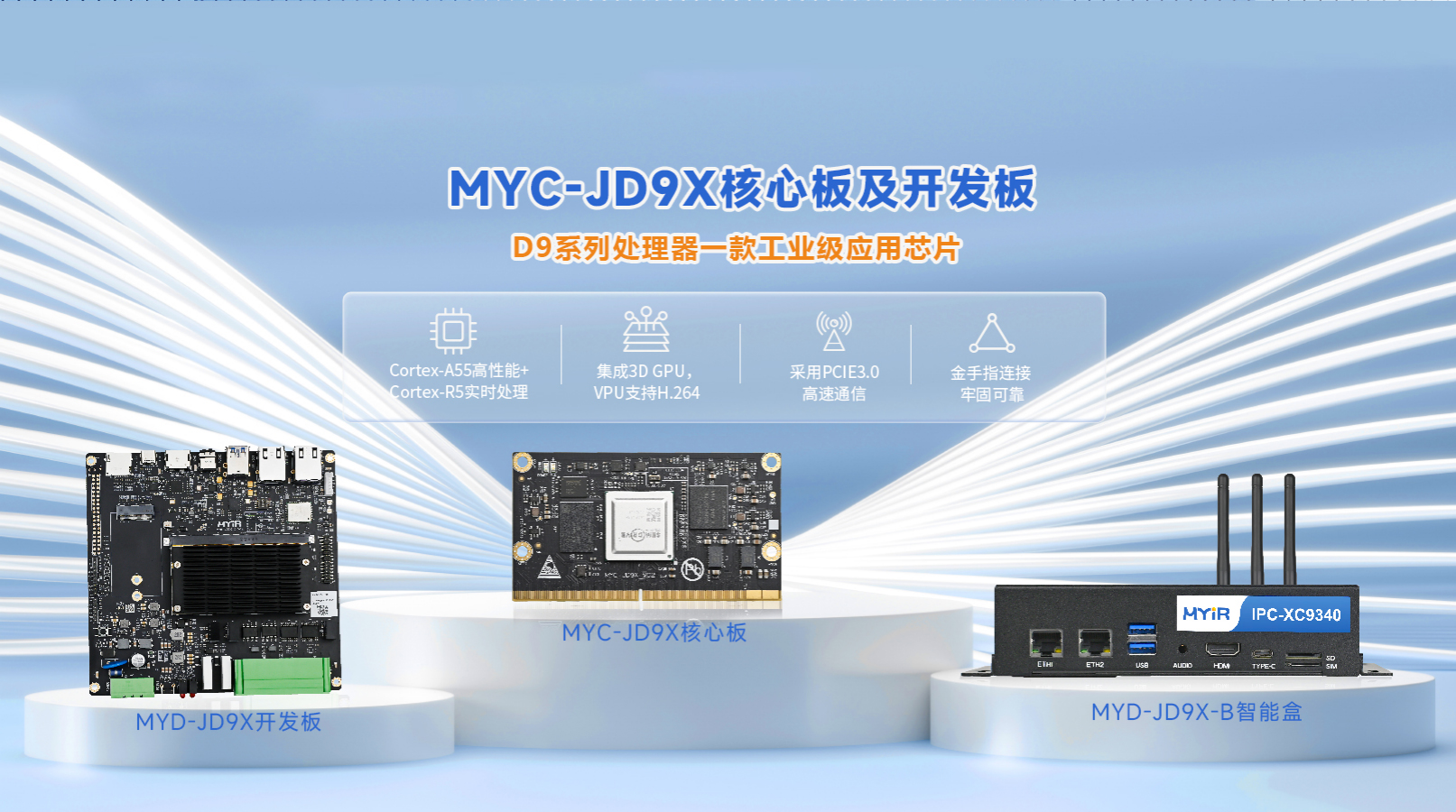 米爾國產芯!芯馳D9多核Cortex-A55核心板，高安全性車規級平台 - 頭條匯
