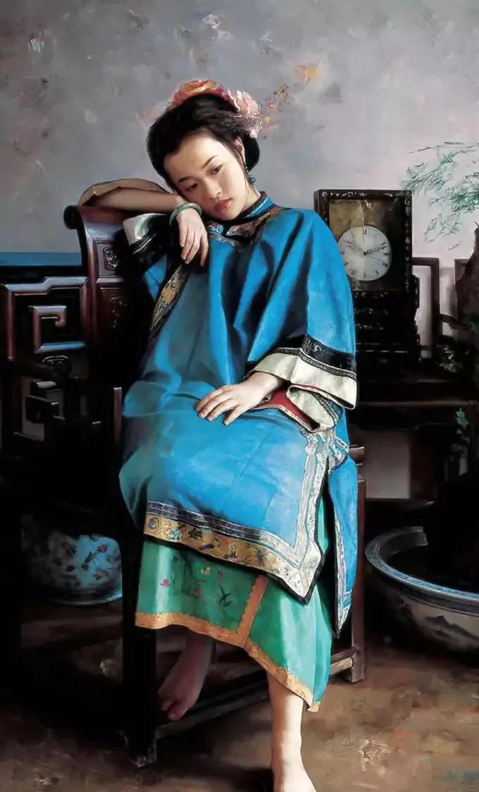 He shows the truth of the soul's pursuit of life by painting Chinese ...