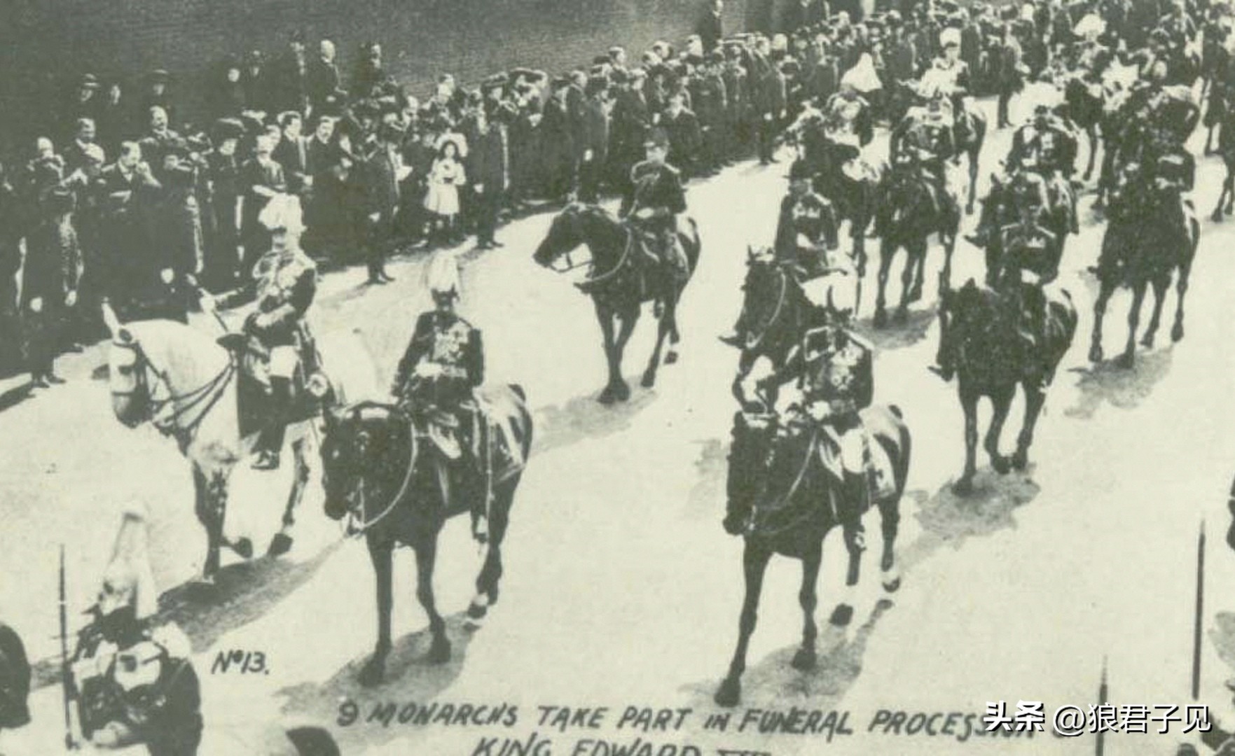 Old photos: The last big gathering of the European royal family, nine ...