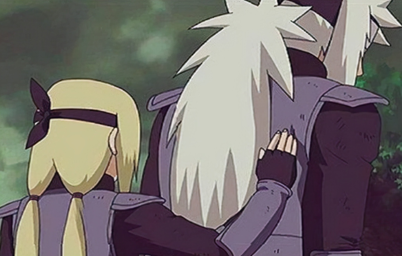 After Kakashi died, Tsunade smashed the wall. After Jiraiya died, he ...