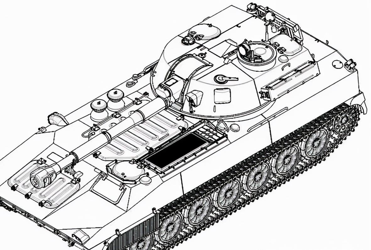 Russian equipment record - 2S1 "Carnation" 122mm self-propelled ...