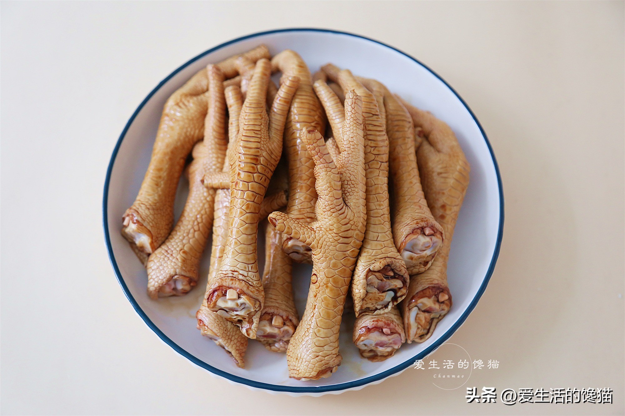 Without a drop of fried tiger skin chicken feet, the skin is fluffy and ...