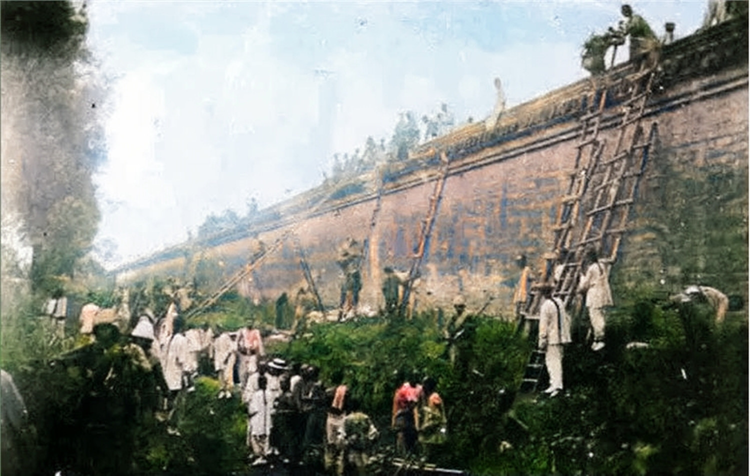 In Beijing in 1900, the Eight-Power Allied Forces ravaged the imperial ...