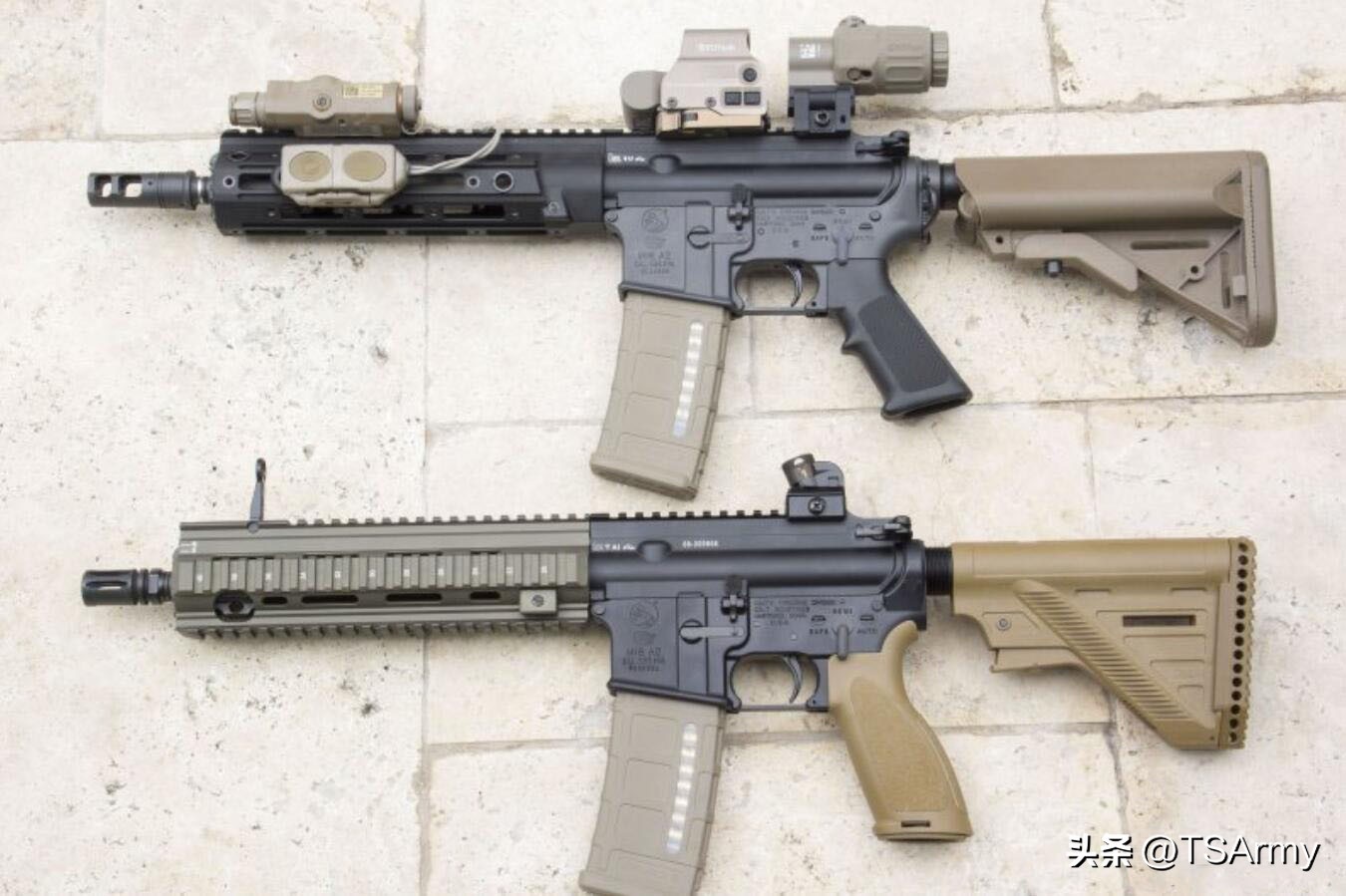 Four types of assault rifles commonly used by foreign special forces ...