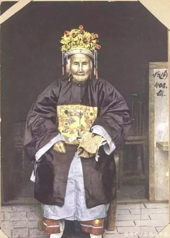 Rare old photos of the Qing Dynasty: the domineering Mrs. Ma Yun, the ...