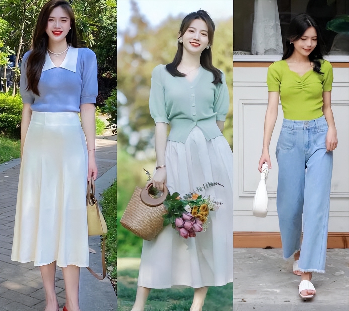 In summer, knitted sweaters are the most attractive, intellectual and ...