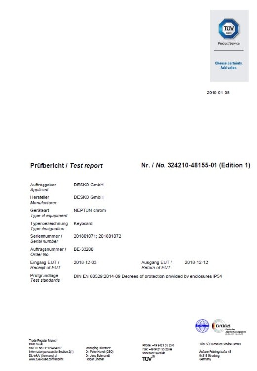 Many products have passed the IP54 level test, and the excellent ...