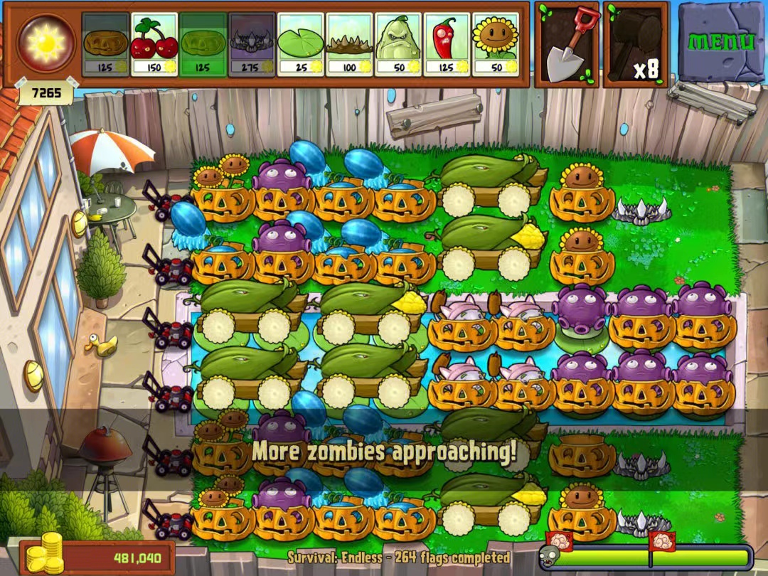 Plants vs Zombies Pool Endless Walkthrough - iNEWS