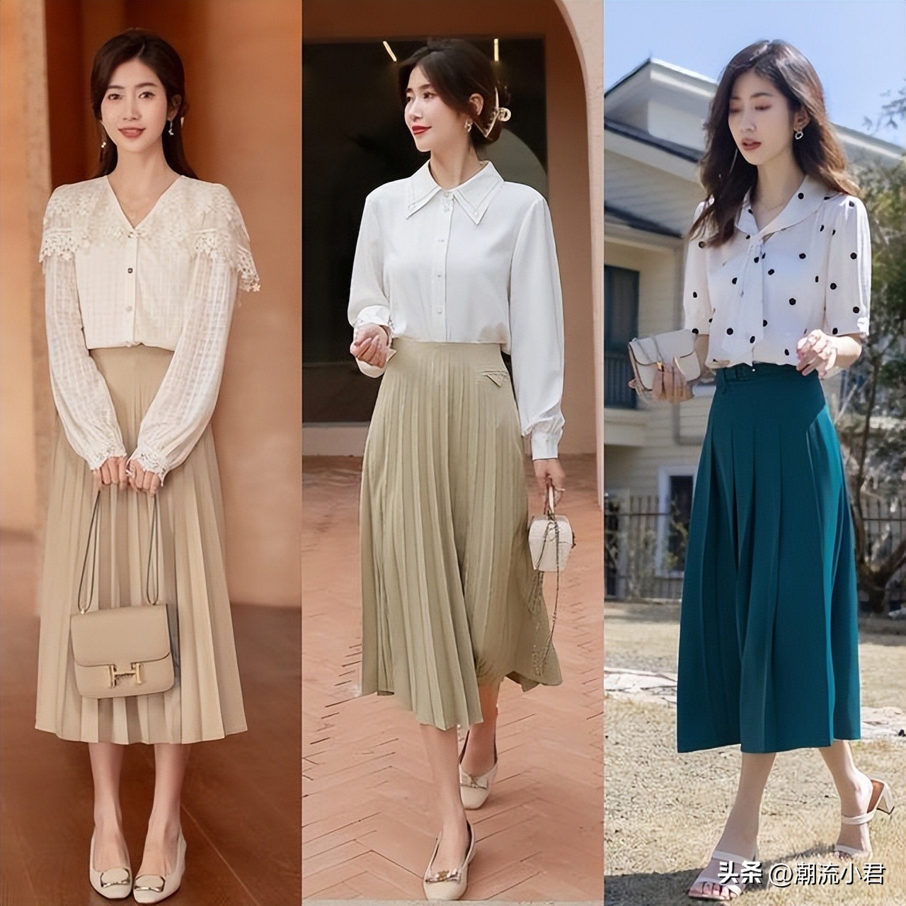 You don't need to buy too many skirts in early autumn. Women with taste ...