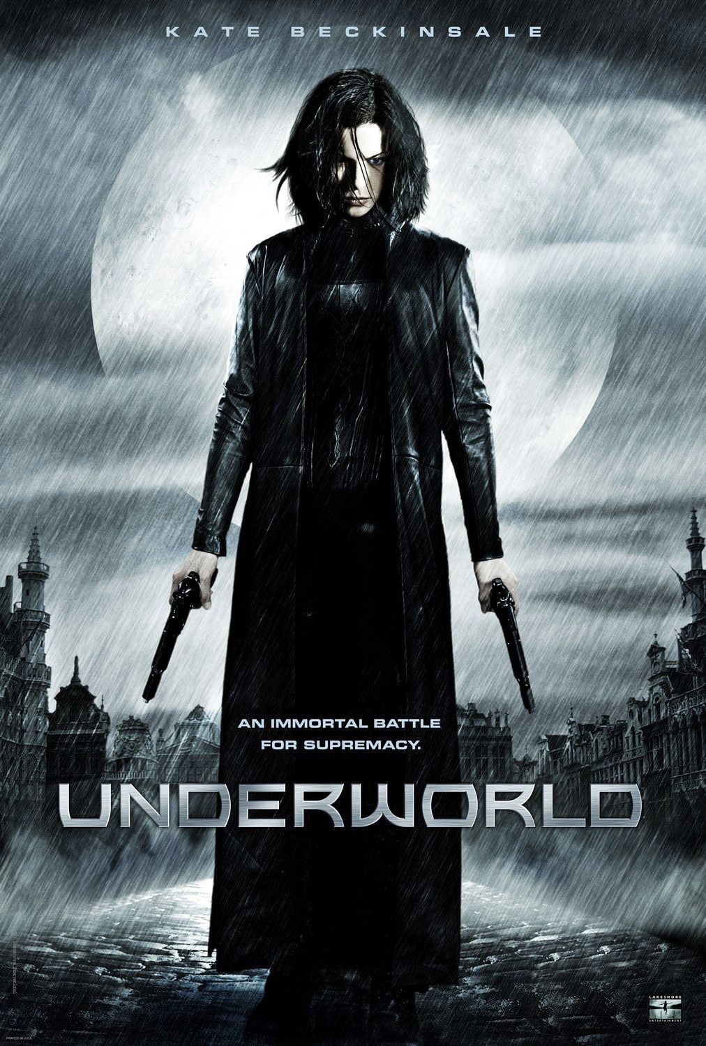 "Underworld" directed by Len Wiseman, the movie Western ghost culture ...