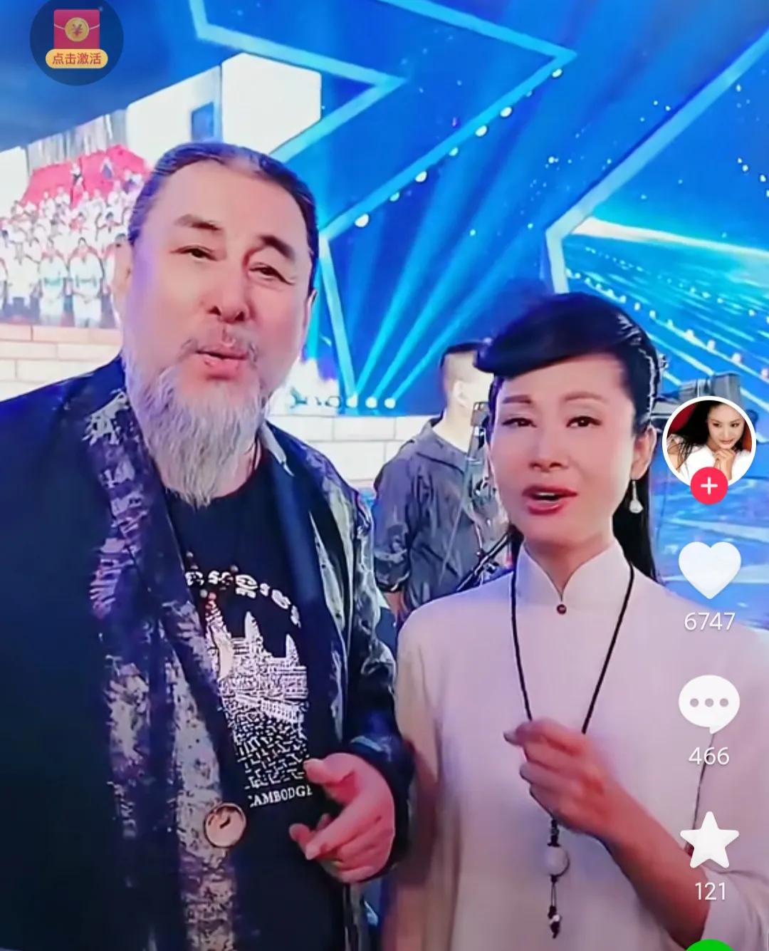 Guan Yu's actor Lu Shuming taught Yu Wenhua to sing "A Pot of Old Wine ...