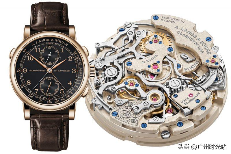 Pursuing the purest pleasure of timing: Lange 1815 Rattrapante double ...