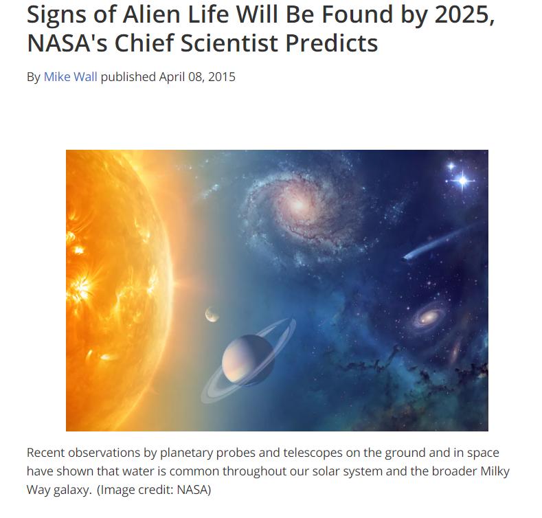 About to discover alien life?NASA asks pastors to prepare for mankind ...