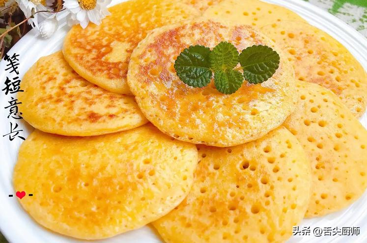 The simple practice of coarse grain cakes in the breakfast shop ...