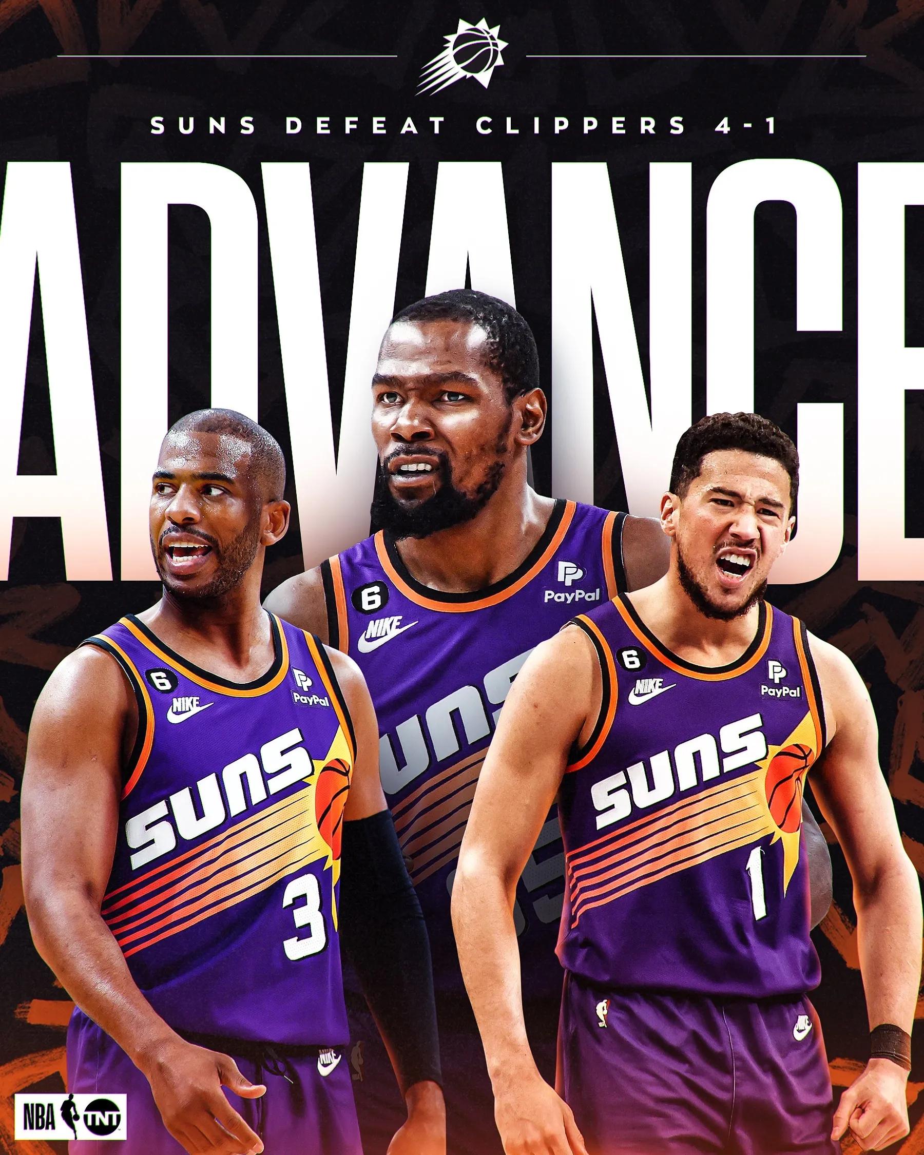 The Suns eliminated the Clippers 4:1, four facts were clearly seen in ...