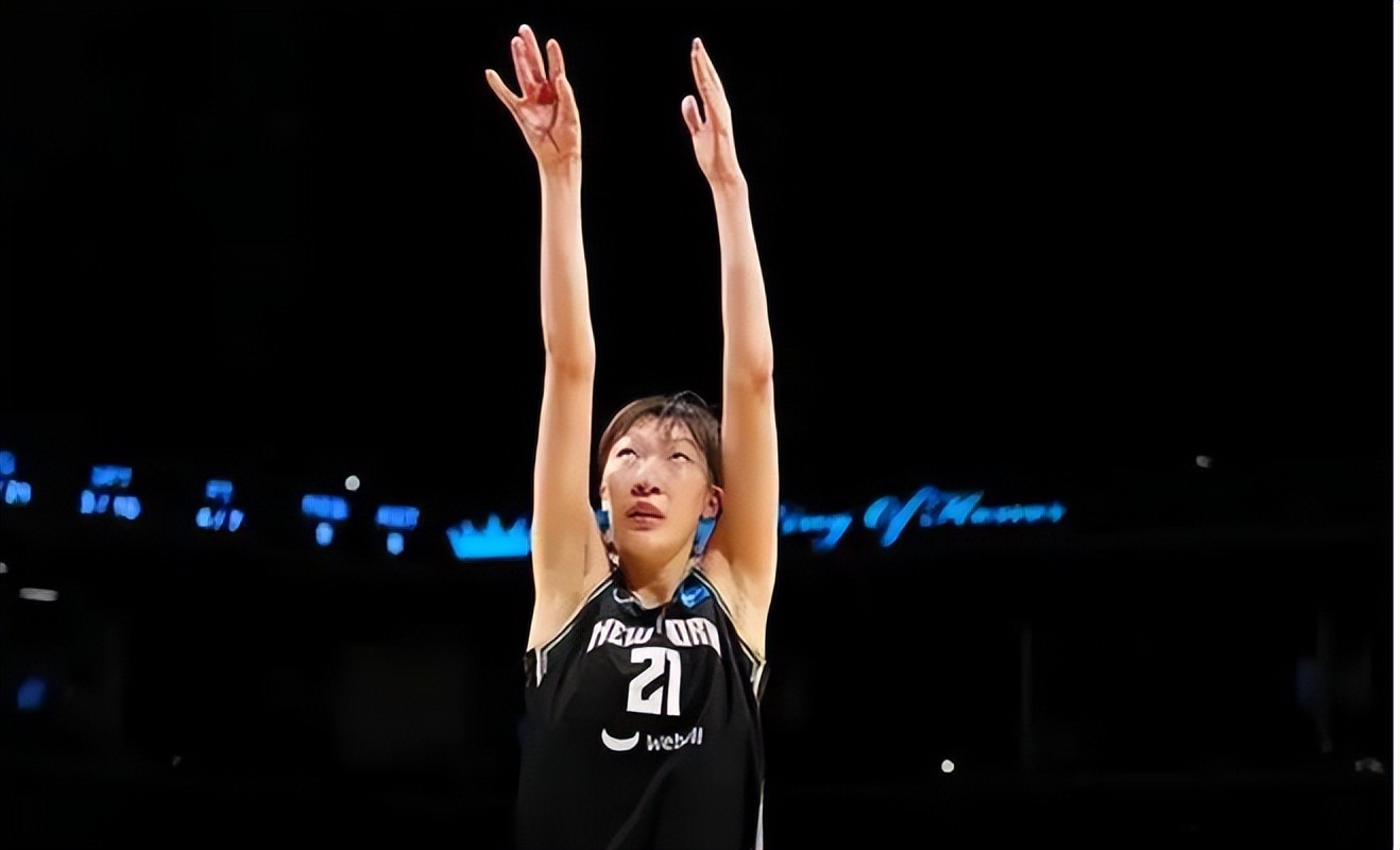 Han Xu scored 5 points on 2 of 6 shots in 19 minutes, New York Liberty ...