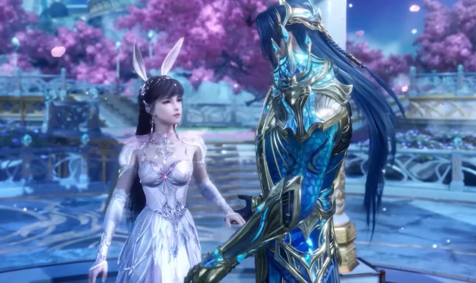 Douluo Continent: The model of Xiao Wu's curtain call show collapsed ...