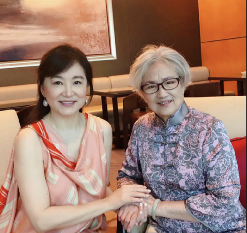 94-year-old "Sister Lin" aged gracefully, with silver hair and a Tang ...