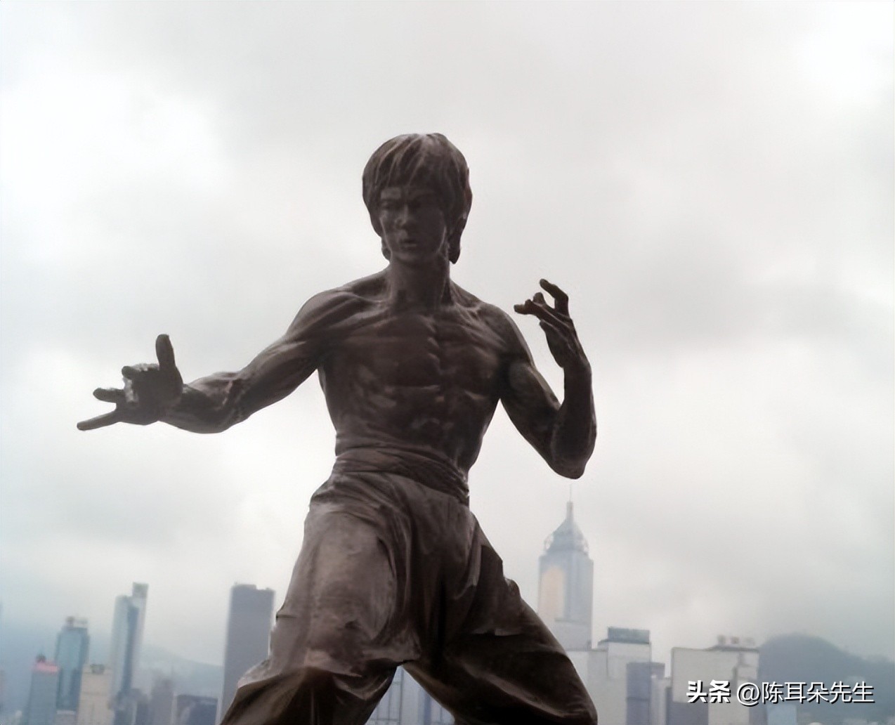 Bruce Lee: I was wearing sneakers, and I kicked a light bulb in the air ...