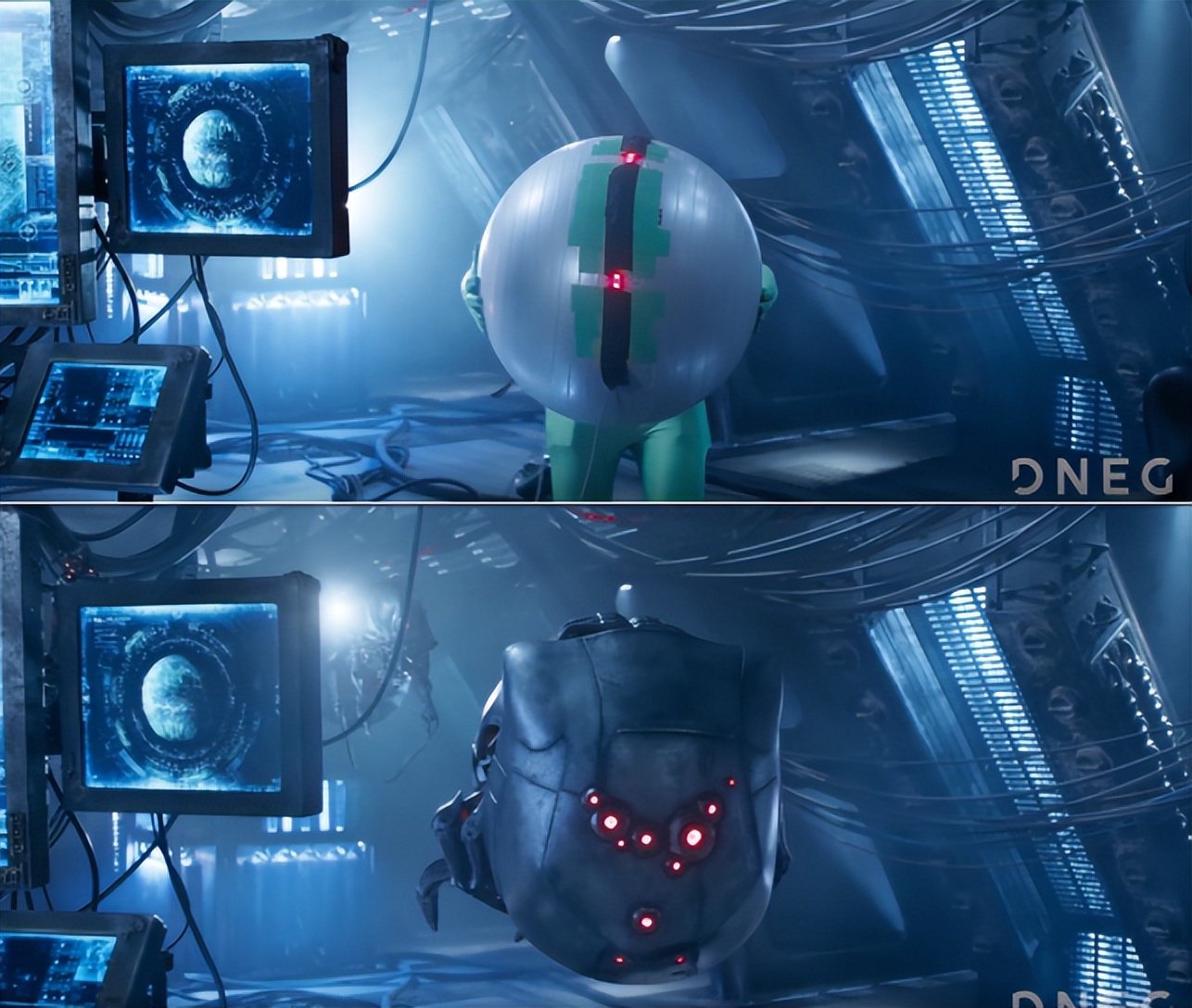 Before and after comparison photos of 66 blockbuster special effects, it was so miserable to be ...