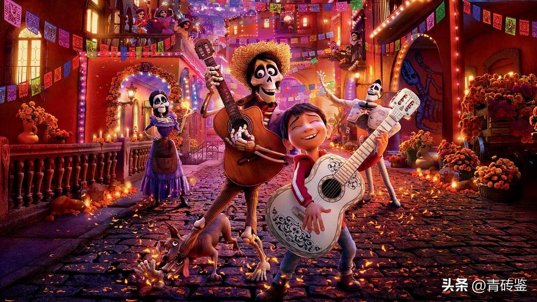 The dialogue structure in the movie "Coco", revealing the relationship ...