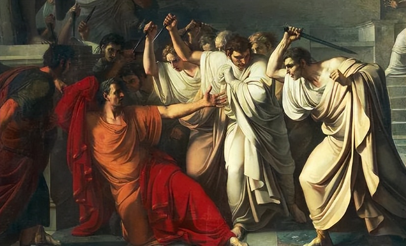 How did Caesar consolidate his position of power through literary works ...