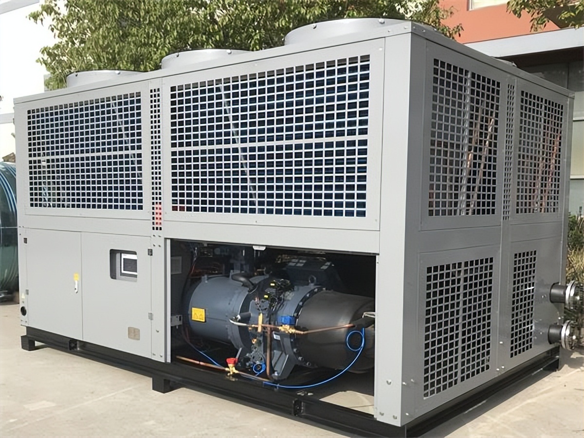 What are the functions of screw chiller compressor, condenser ...