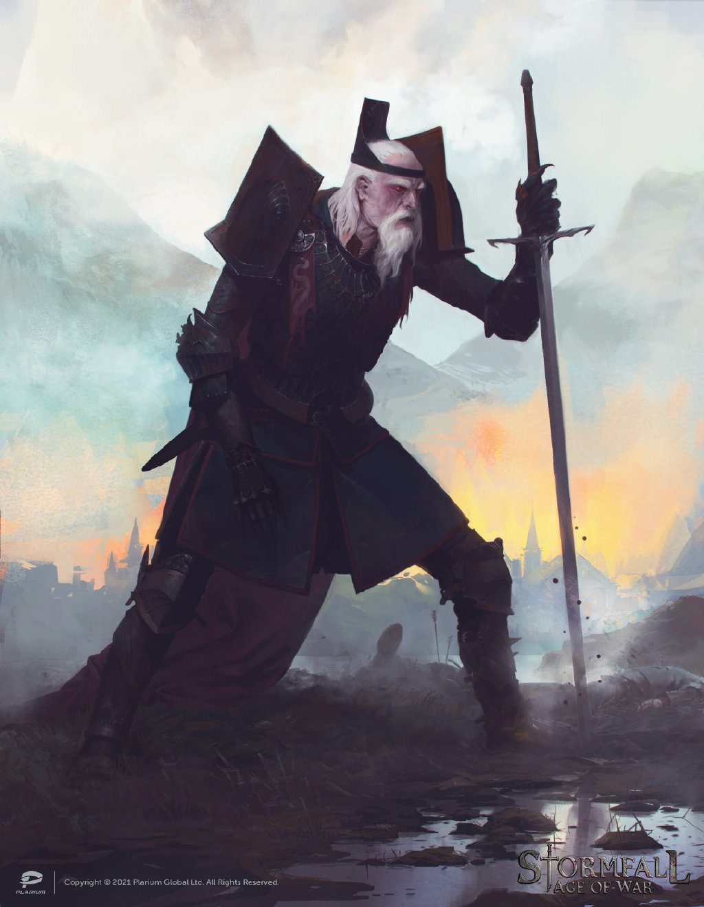 "Stormfall" game character original painting design - iNEWS