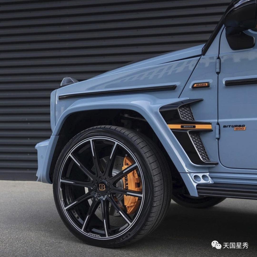 The most beautiful Mercedes-Brabus 800 w464 Turkish blue special ...