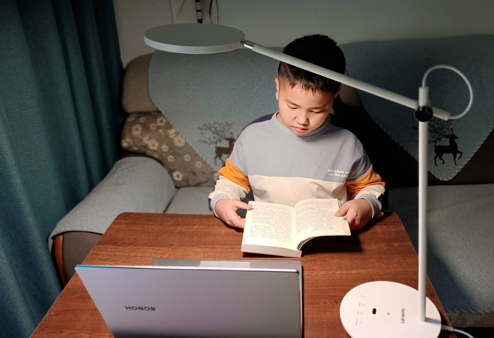 Adaptive intelligent dimming desk lamp NANK LED desk lamp L1 ...