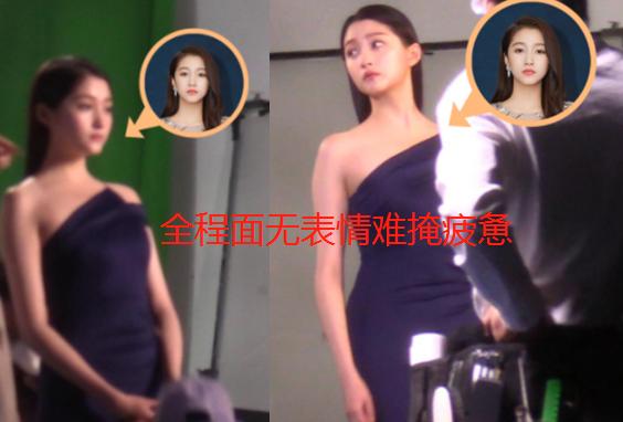 Guan Xiaotong shot an advertisement after the breakup incident, wearing ...