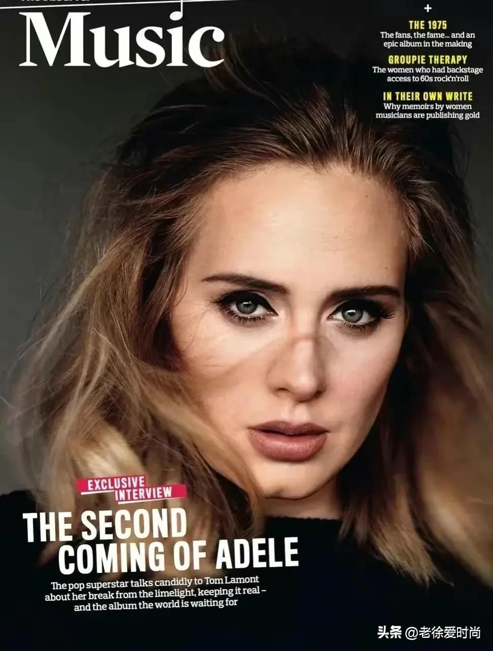 Popular music superstar "soul" singer Adele's music scene around the ...