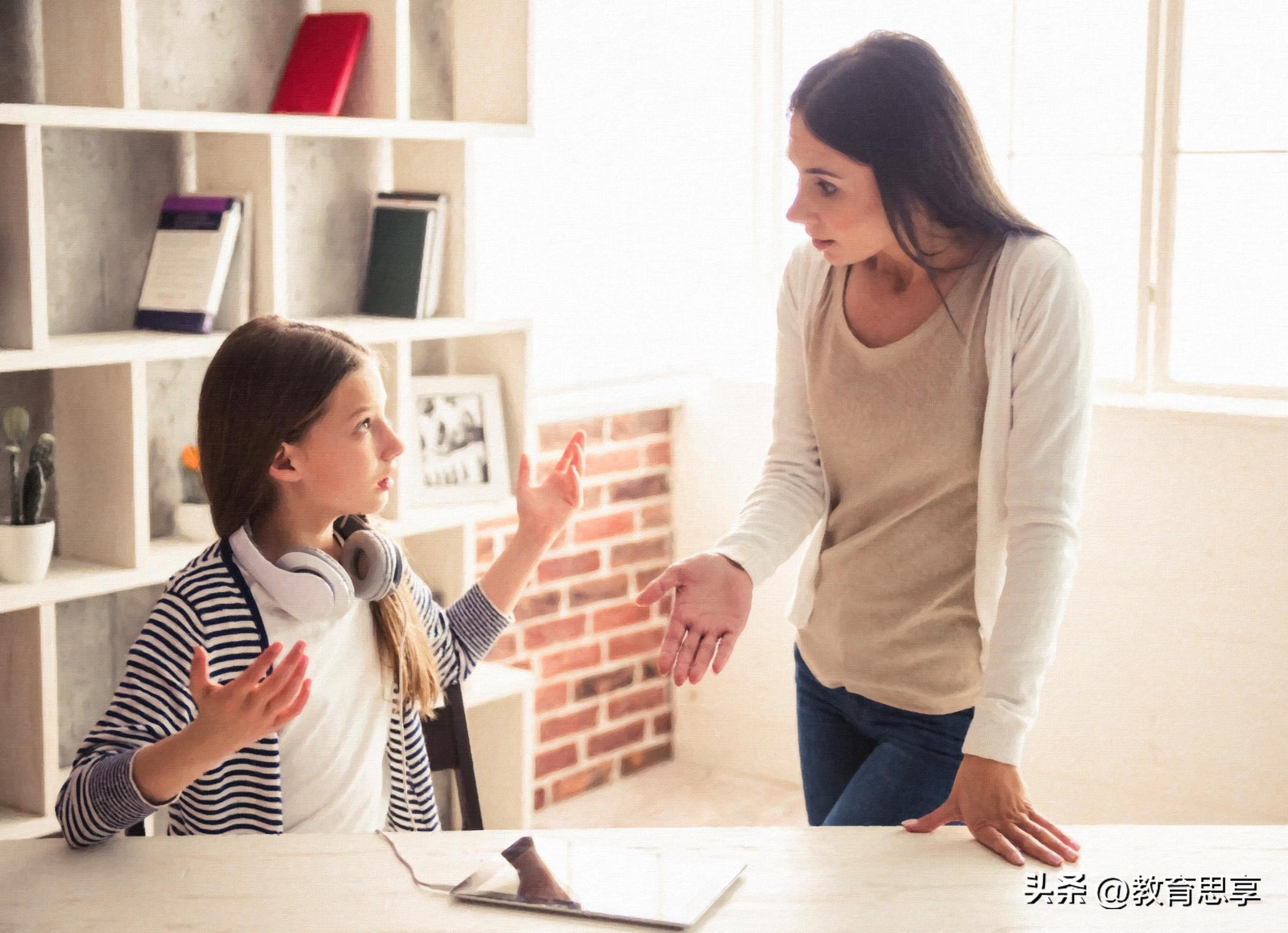 As soon as the parents speak, the children "interrupt". Is this because ...