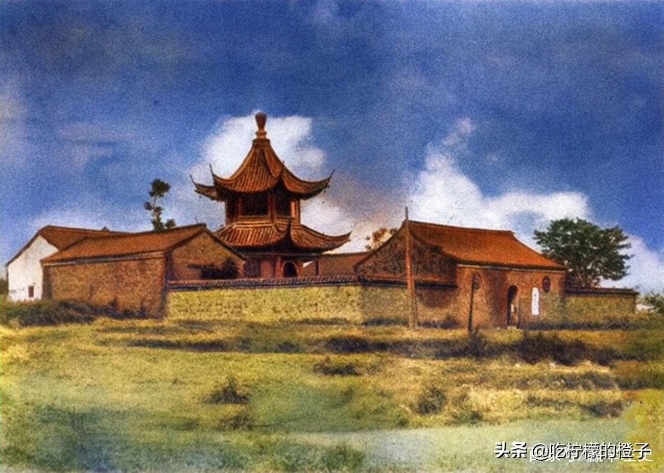 Old photo: Nanjing in 1929, the beautiful ancient city of Jinling with ...