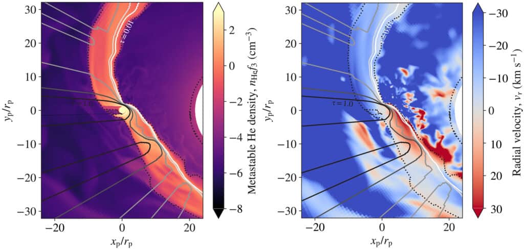 Tail planet nearly surrounds star - iNEWS