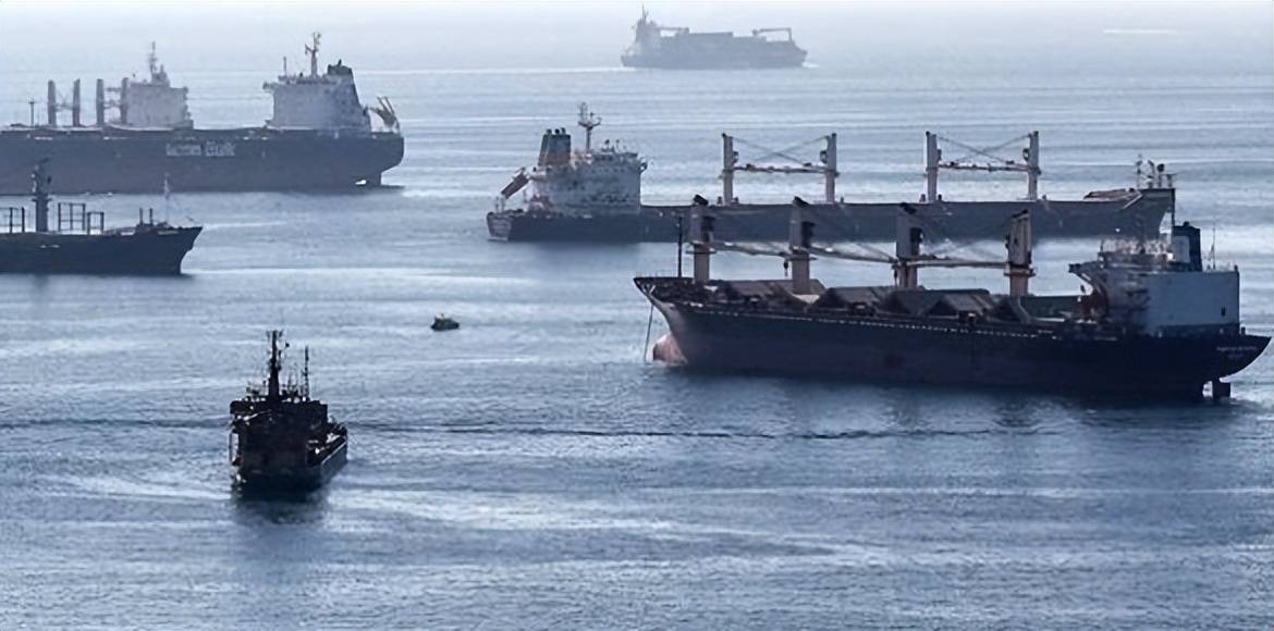 The Russian navy sealed the blockade tightly, but the grain transport ...
