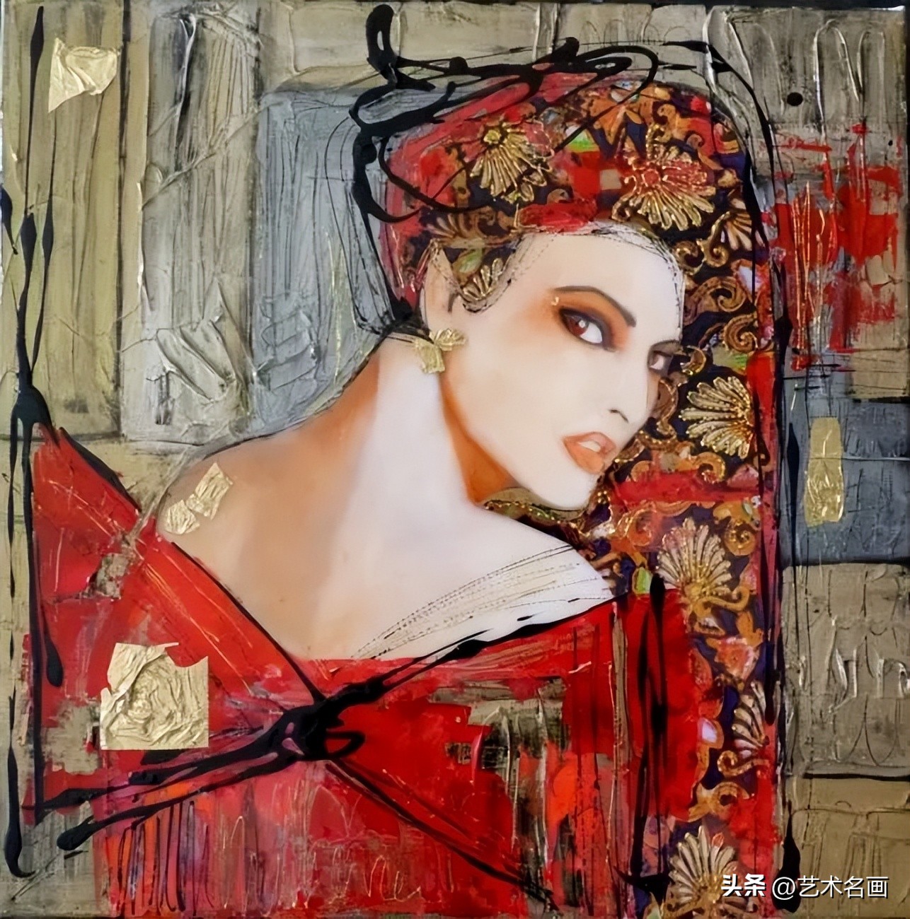 Colorful and romantic French portraits︱Famous art paintings - iMedia