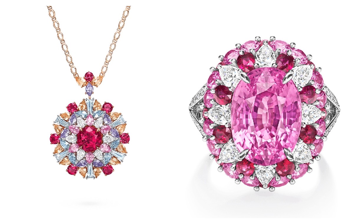 The fate of Harry Winston and mandala, turquoise and amethyst, colorful ...