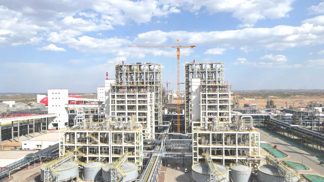 The world's largest coal chemical project under construction in Yulin ...