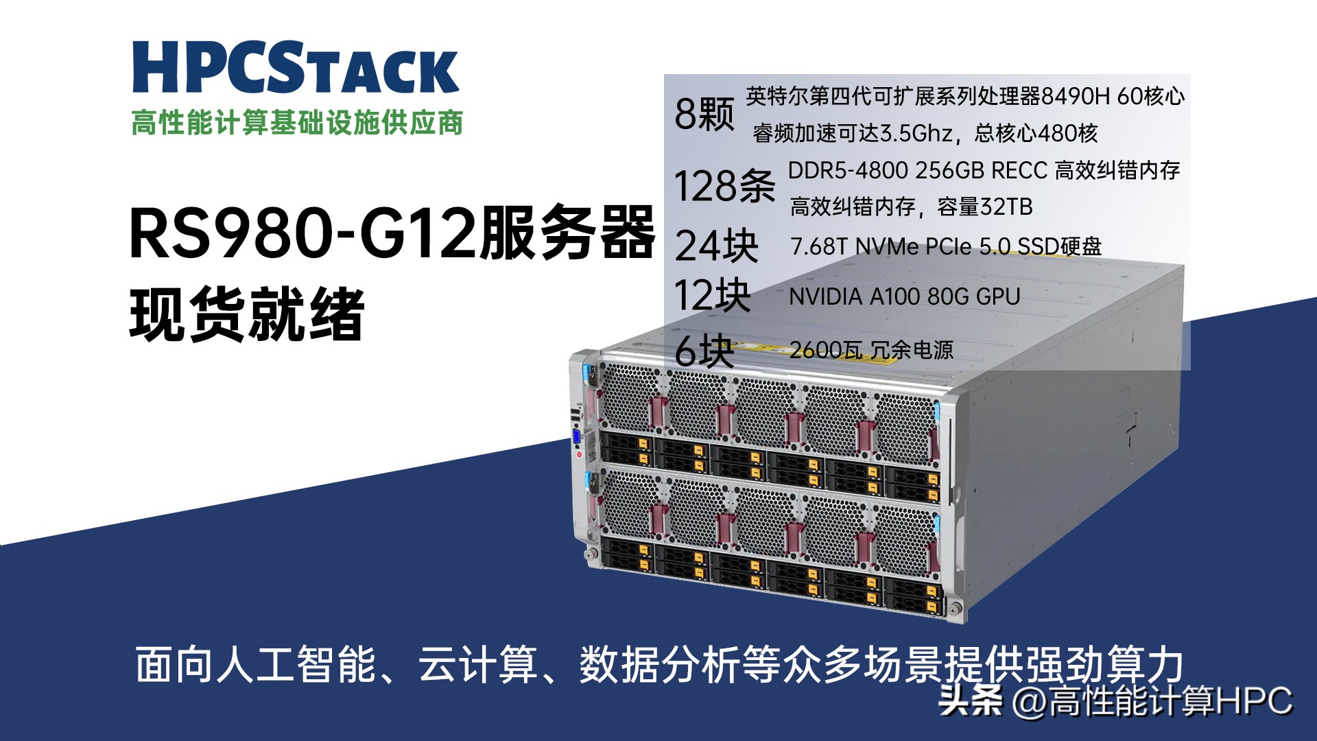 4th Generation Intel Xeon RS980-G12 ready for stock - iMedia