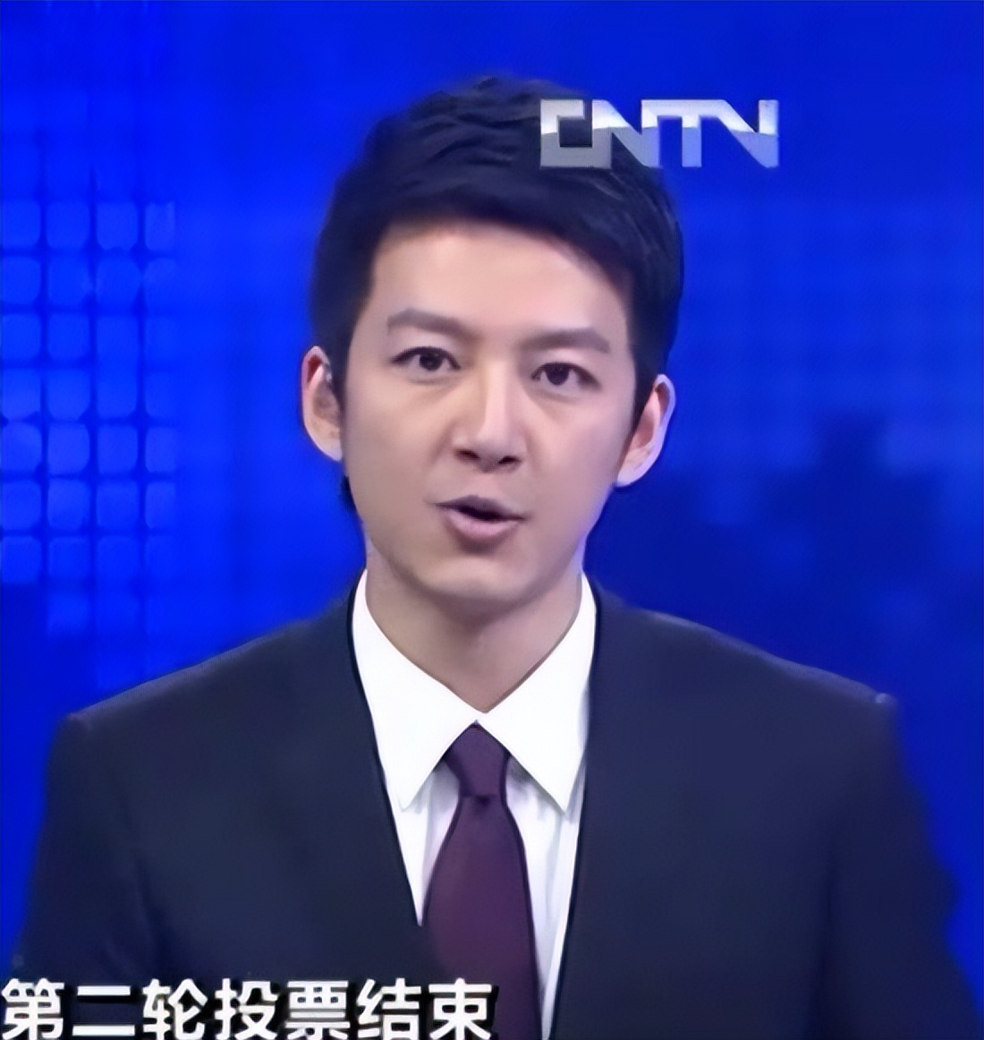 CCTV's most handsome anchor Hu Yuexin is suspected of secretly marrying ...