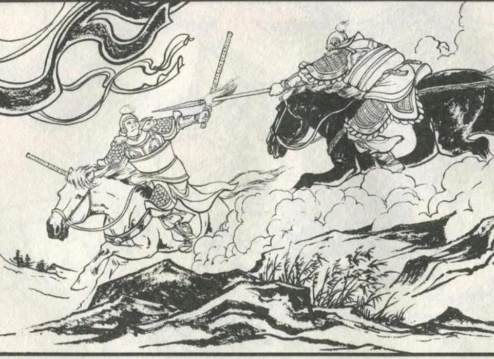 A long snake formation appeared twice in the Sui and Tang stories, Luo ...