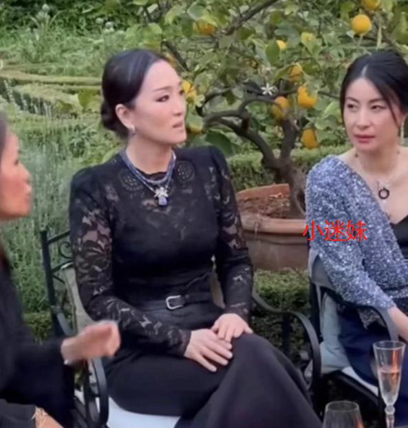 Gong Li and Guo Jingjing appeared at the Cartier dinner in full dress ...