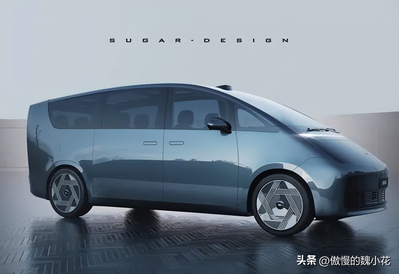 Ideal concept MPV is mass-produced, its shape is more exaggerated than ...