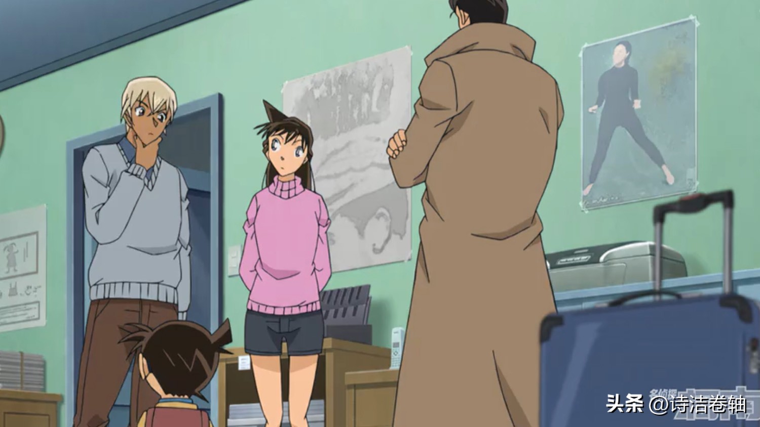 Detective Conan's crime in 36 squares, Rum Bourbon recognizes each ...
