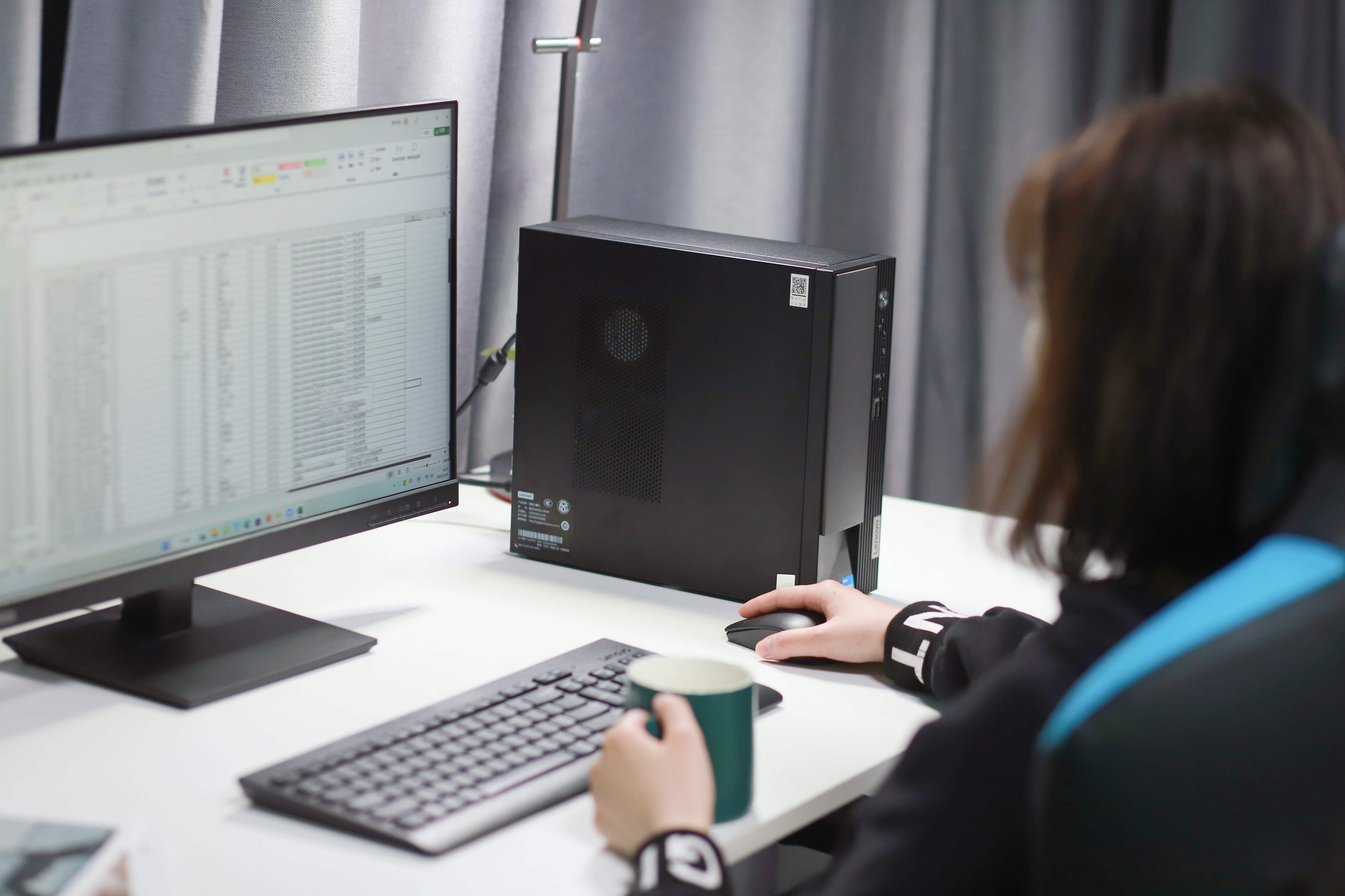 Professional-quality commercial PC, Lenovo Yangtian M4000q Core Edition ...