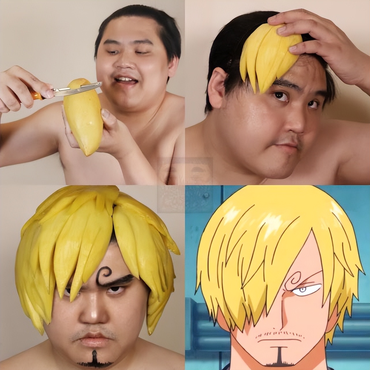One Piece can't escape!The little brother in Thailand finally shot it ...
