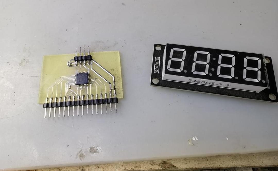 TM1637 digital module - iNEWS