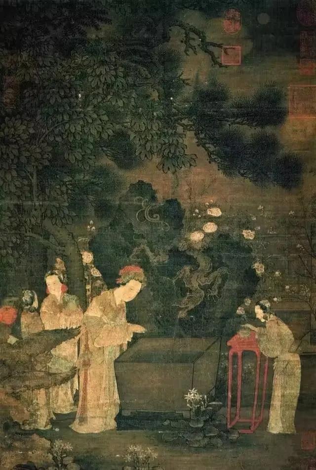 Danqing painted the bright moon, the artistic conception of the Mid ...
