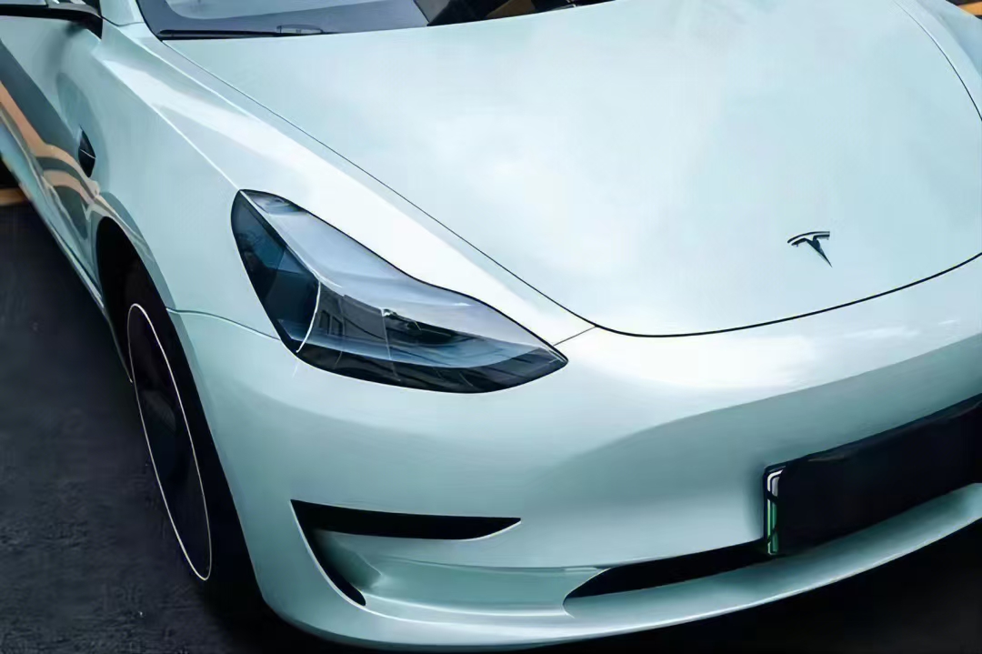 Tesla Eber Color-changing Film Macaron Moonlight Jade, as pure and ...